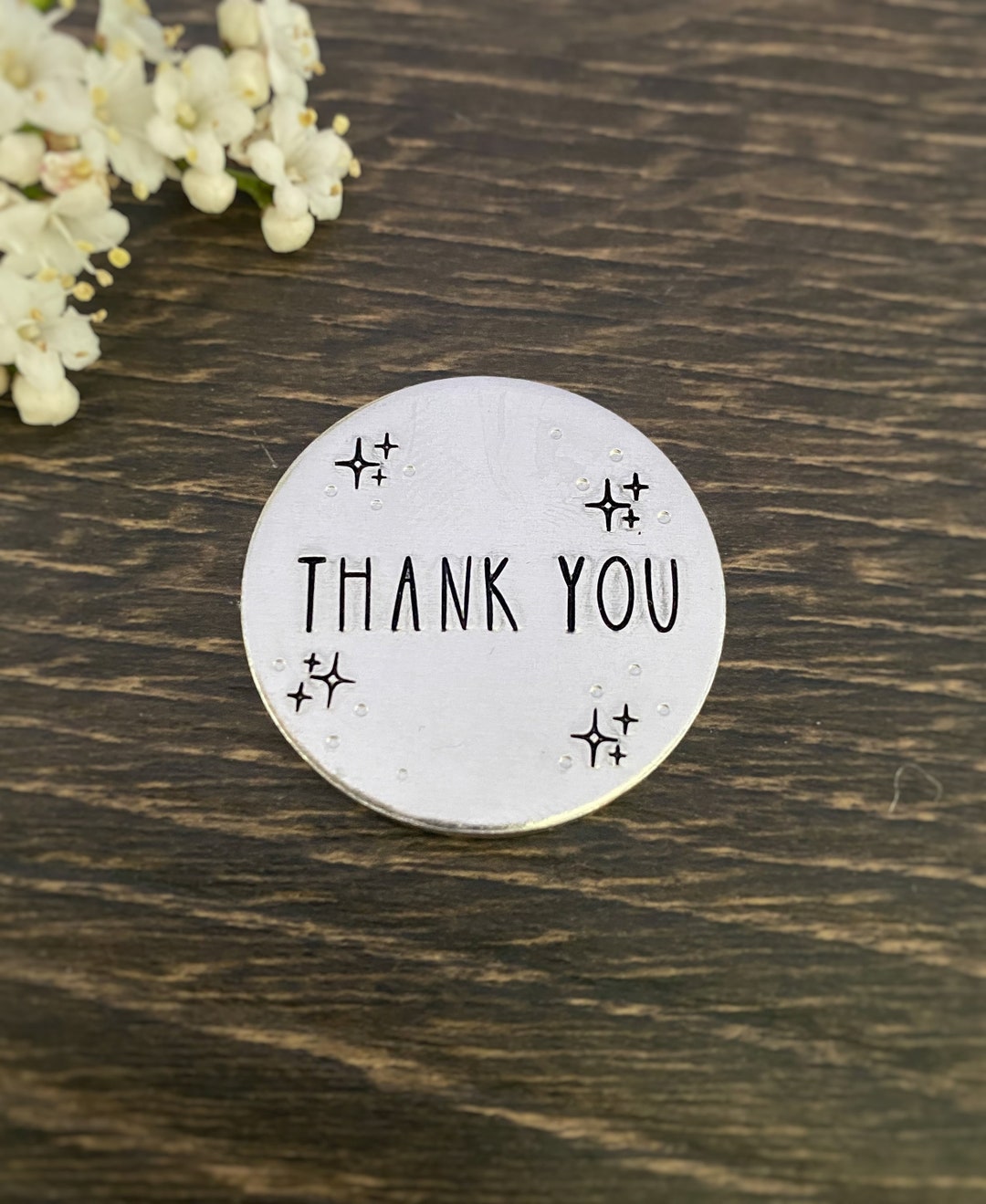 Thank You Token Thank You Card Pocket Token Gift for Teacher Token Gift ...