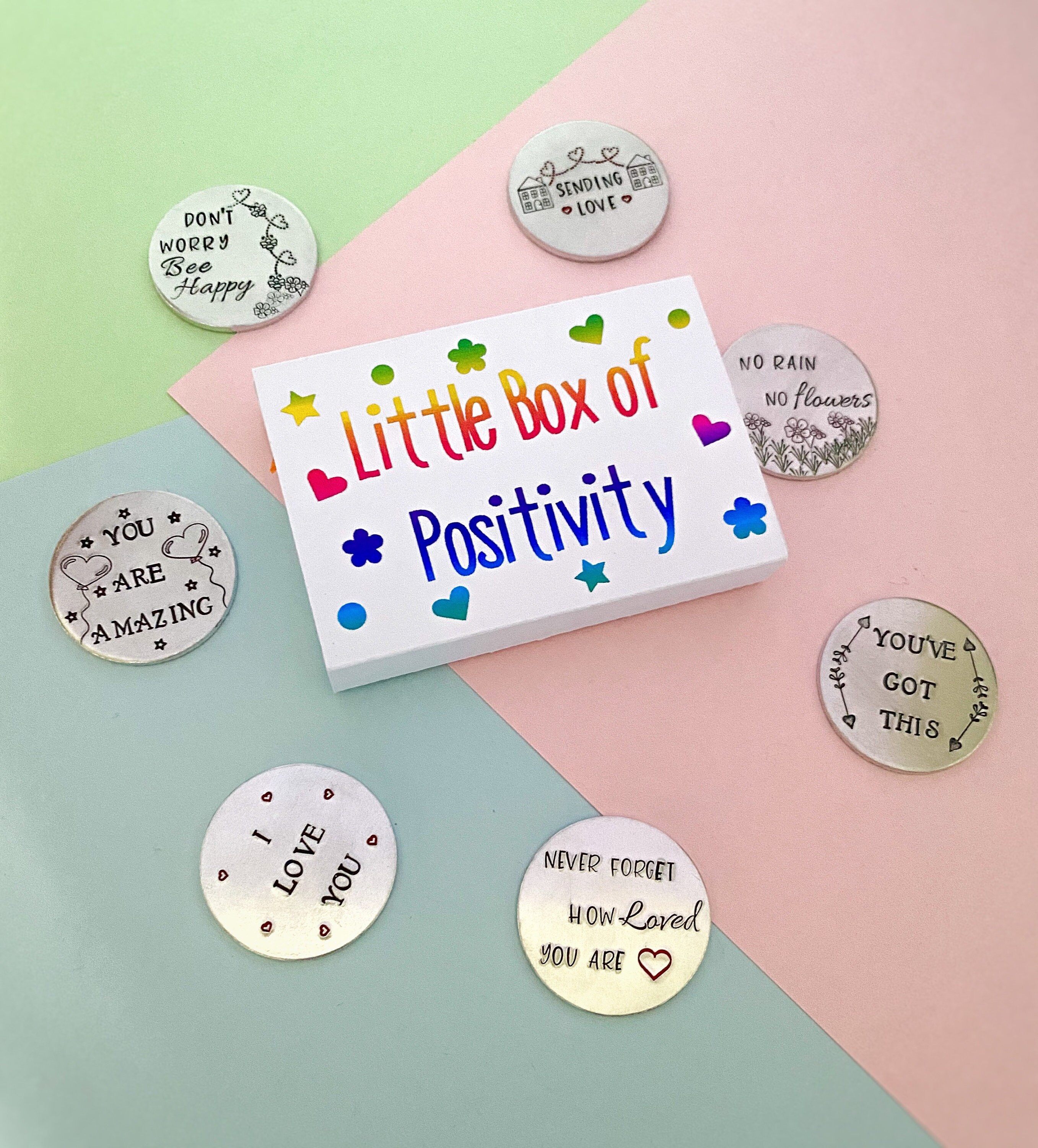 Little Box of Positivity Letterbox Gift Positivity Gift | Etsy