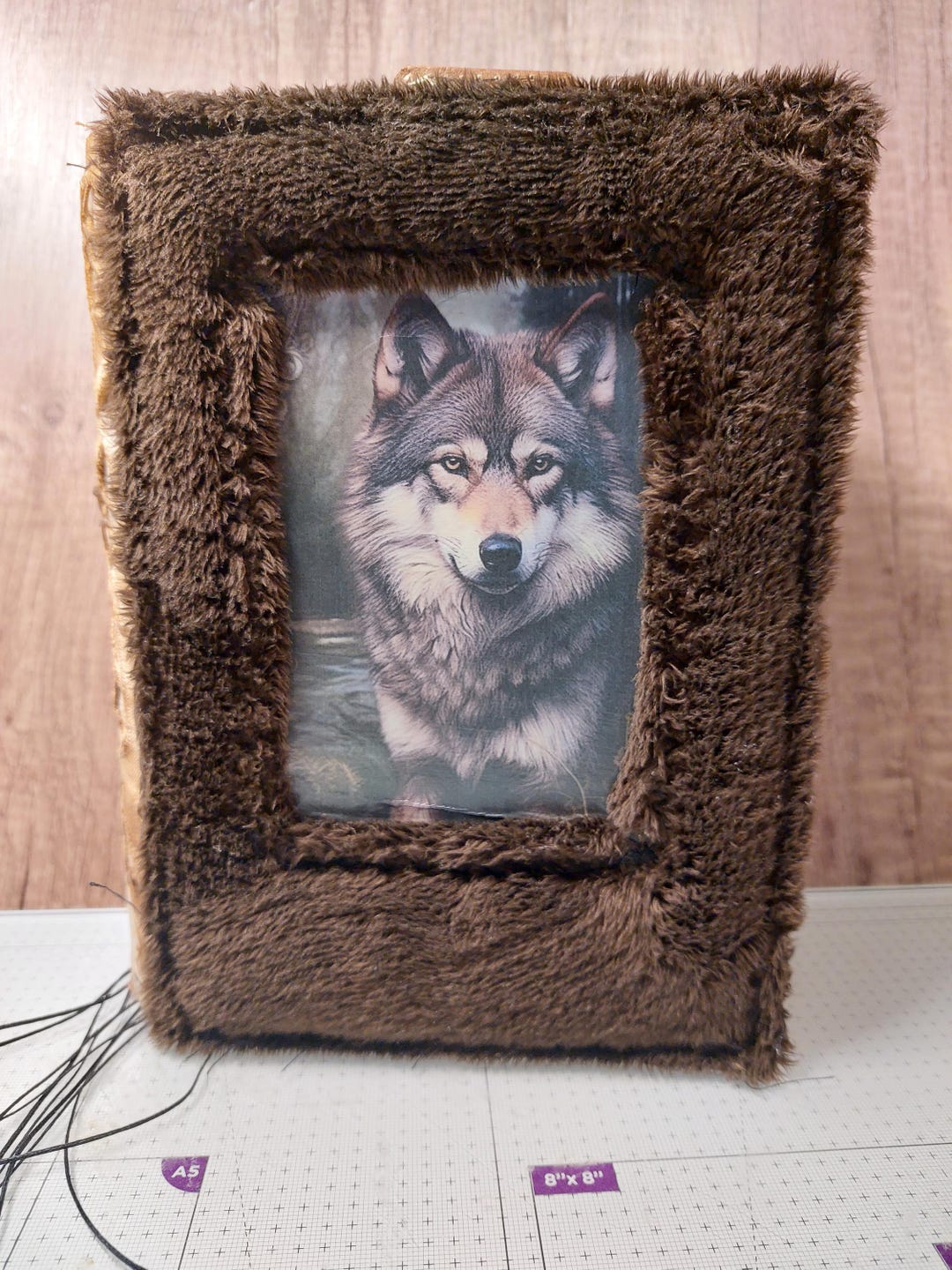 Wolf Journal, Diary, Notebook, Lapbook Journal, Junk Journal, Ready to ...