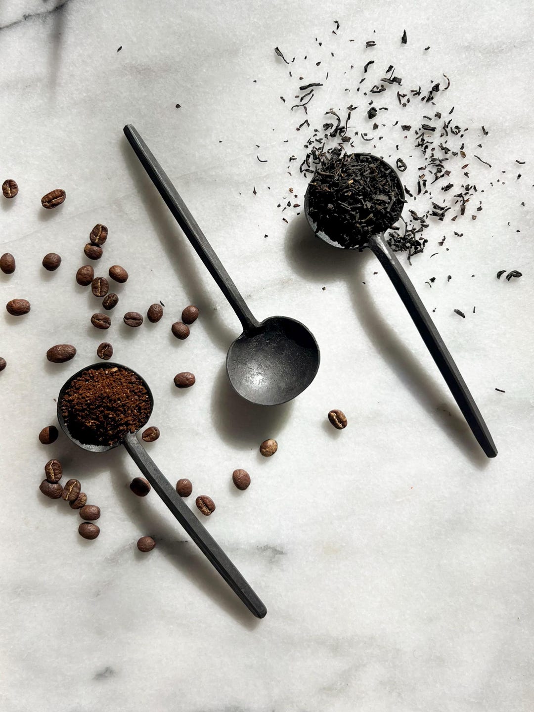 Hand Forged Coffee + Tea Spoon - Etsy