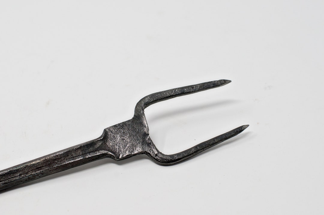 Hand Forged Carving Fork 12" - Etsy