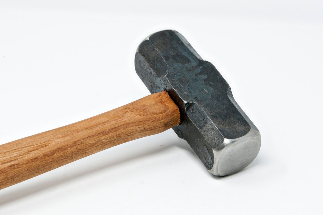 Forged 3lb Sledge Hammer Blacksmithing Hammer Forging Hammer Blacksmith ...