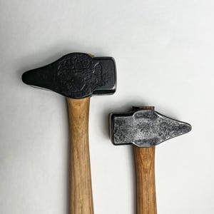 Three Pound American/colonial Cross Pein Forging Blacksmith Hammer - Etsy