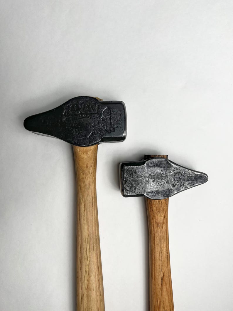 Three Pound American/colonial Cross Pein Forging Blacksmith Hammer - Etsy