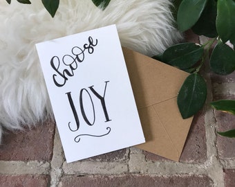 Hand lettered card | Etsy