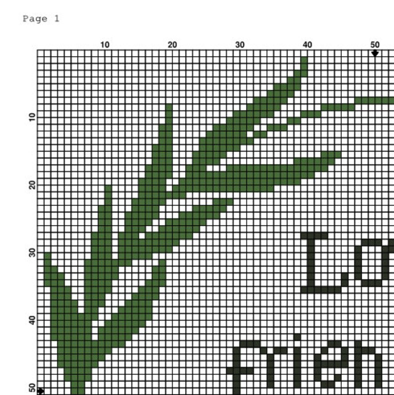 Cross Stitch Pattern PDF Cross Stitch Patch Embroidered Picture Canvas ...