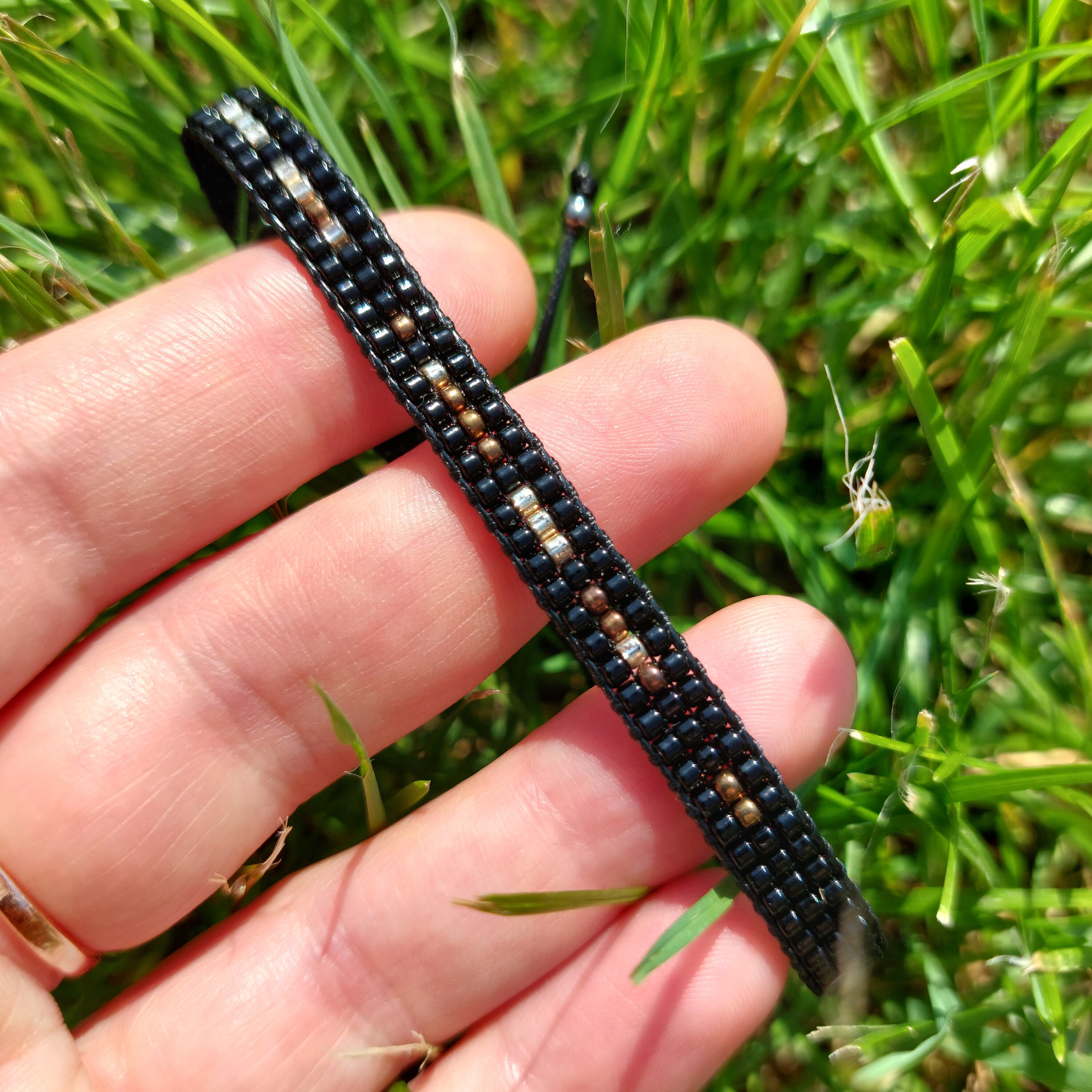 Morse Code Bracelet - Beaded Bracelet - Personalized Bracelet - Morse ...