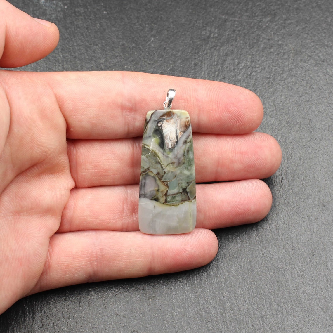 Scottish Skye Marble Pendant Handmade Isle of Skye Marble | Etsy