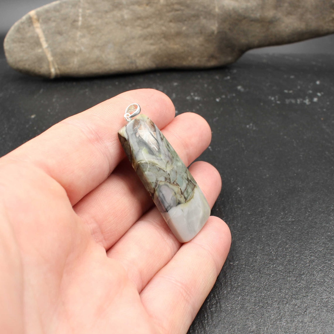 Scottish Skye Marble Pendant Handmade Isle of Skye Marble | Etsy