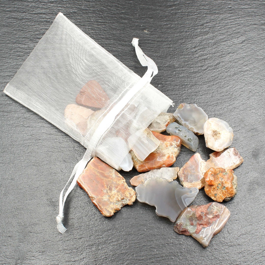 Scottish Agates Bag - Tumbled Stones | Polished Stones | Scottish ...