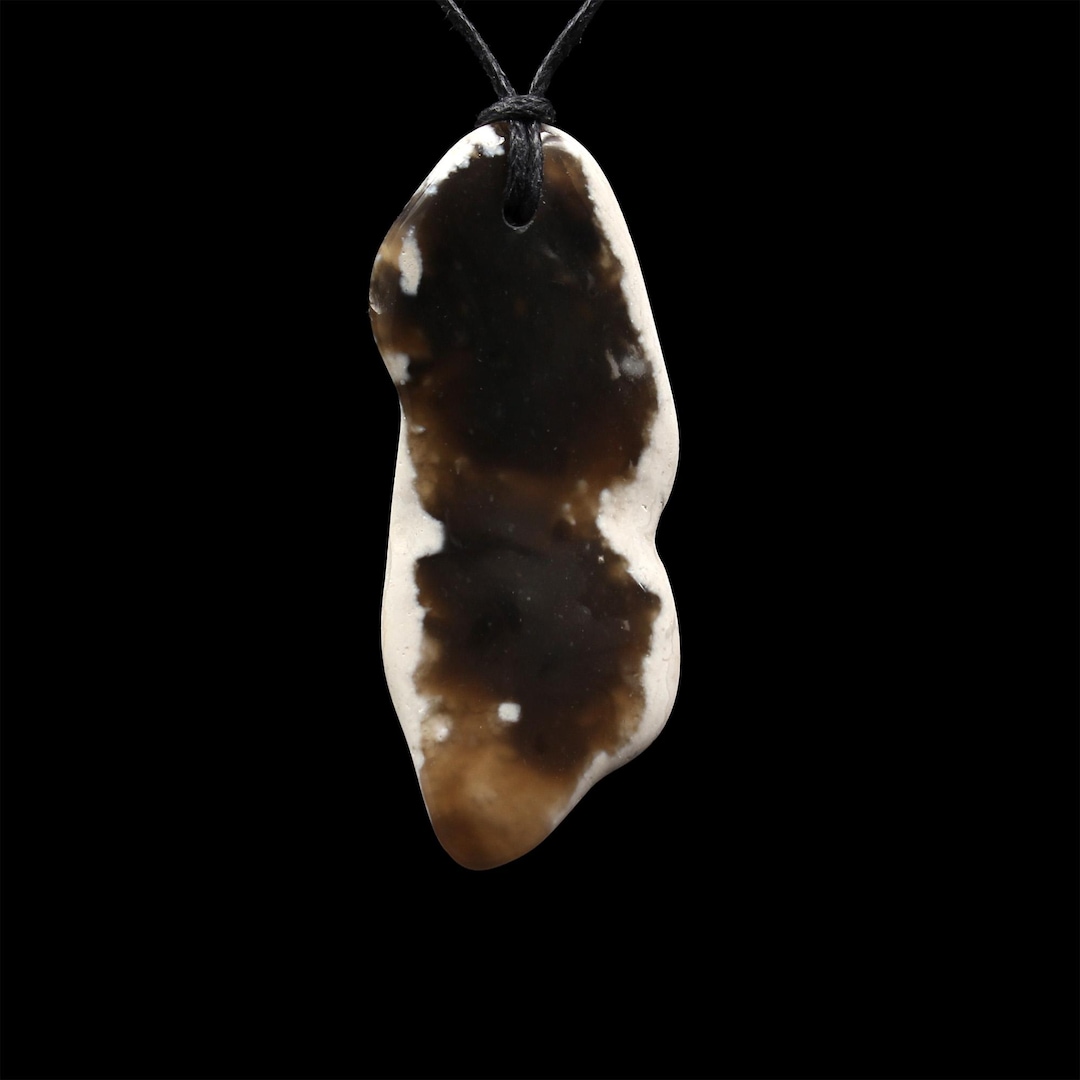 German North Sea Flint Pendant - Handmade | One of a Kind - Etsy