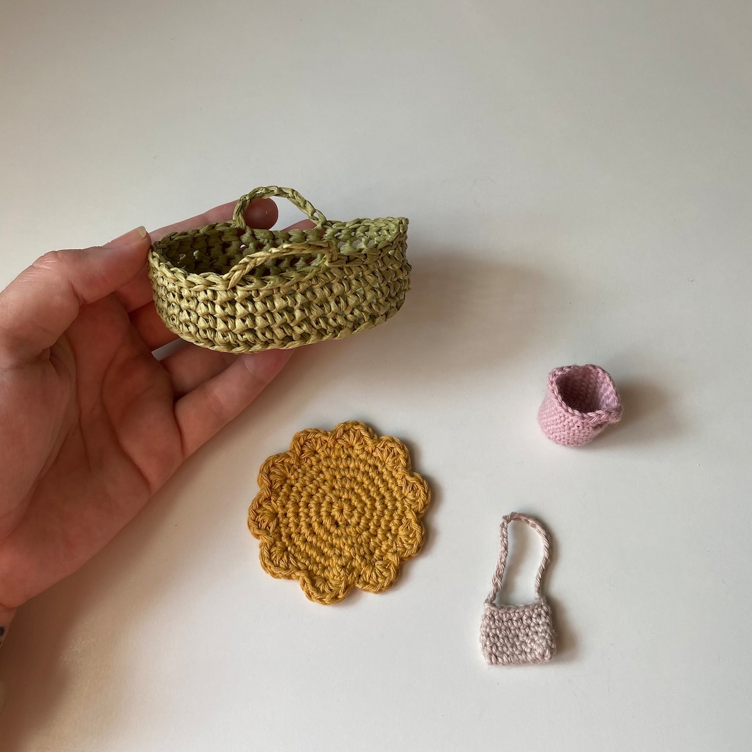 Maileg Mouse Clothes Accessories Moses Basket Bag Rug Crown - Etsy