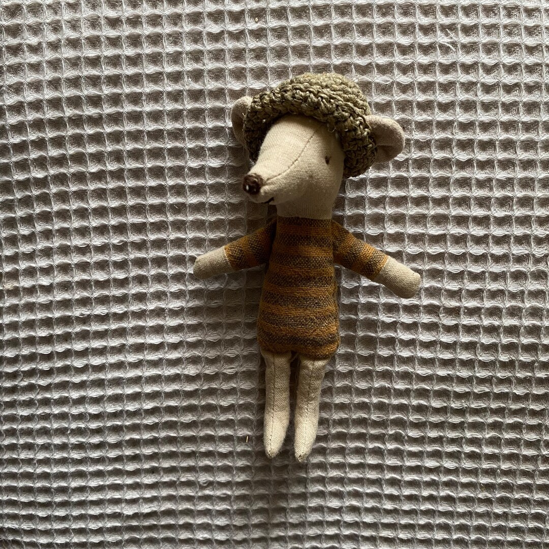 Maileg Mouse Clothes Raffia Hat Accesory Mother or Father - Etsy