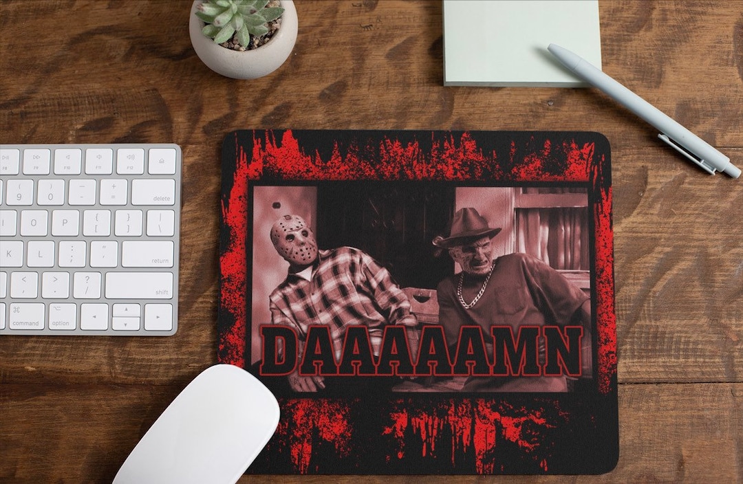 Horror Movie Mouse Pad, Funny Mouse Pad - Etsy