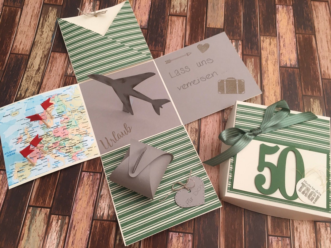 Explosion Box Travel City Trip - Etsy