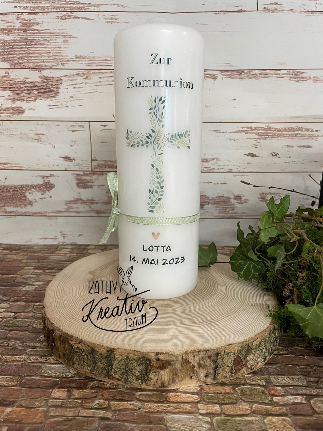 Communion Candle, Confirmation Candle, Baptismal Candle, Confirmation ...