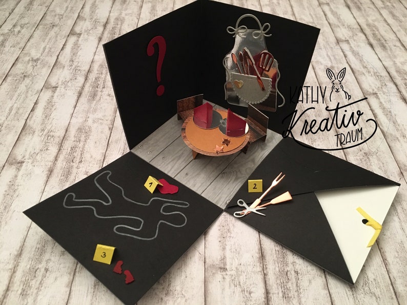 Explosion Box Crime Dinner - Etsy