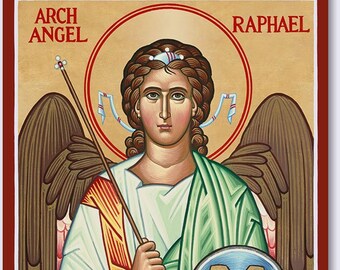 Orthodox Raphael Icon - Etsy