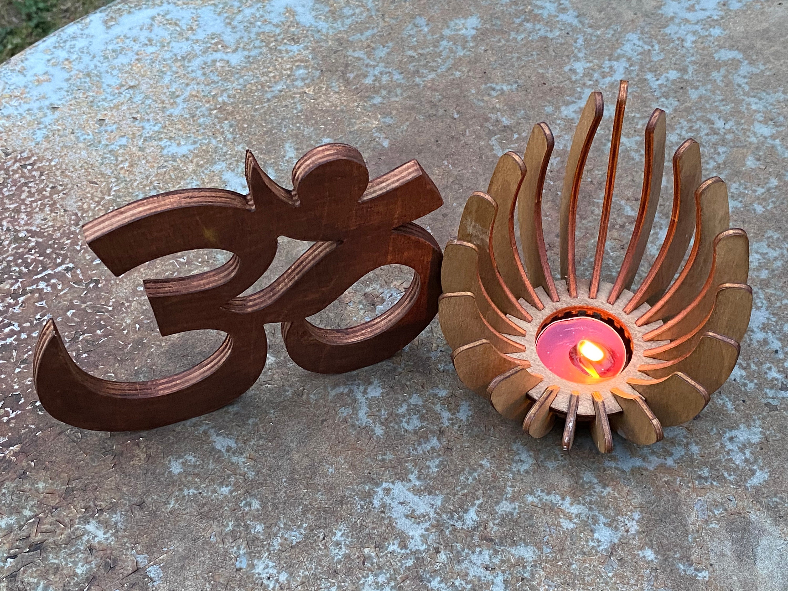 Om Symbol, Om Sign Freestanding, Om Wall Hanging Sign, Om Wooden Sign ...