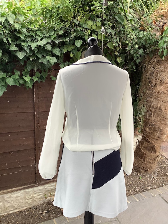 Sheer ivory blouse - Gem