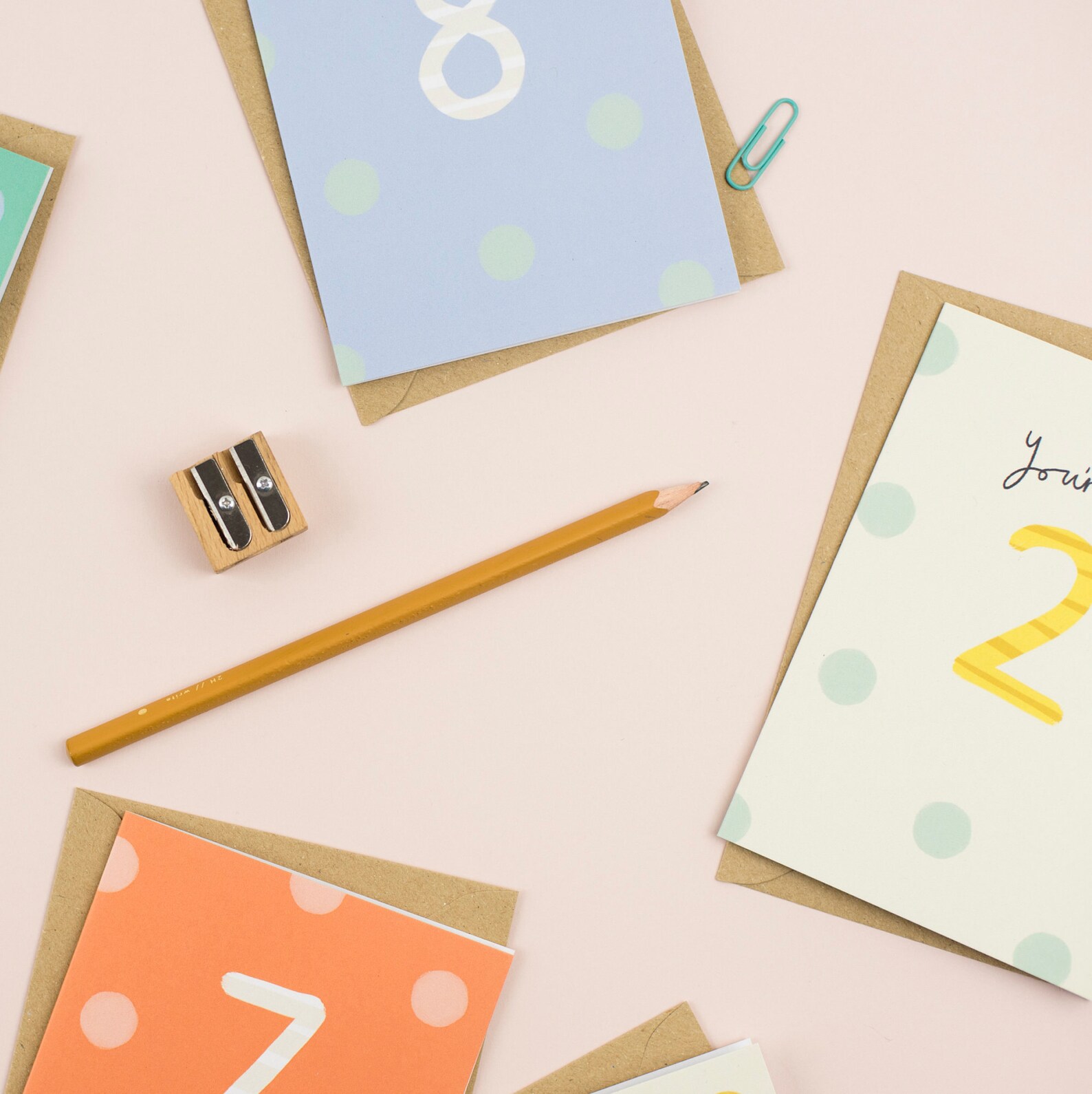 Age 4 Number Birthday Card - Etsy
