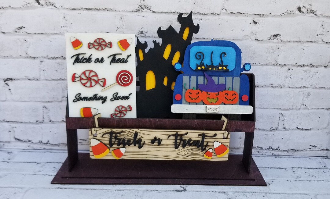 Trick or Treat Something Sweet Insert Bundle - Etsy
