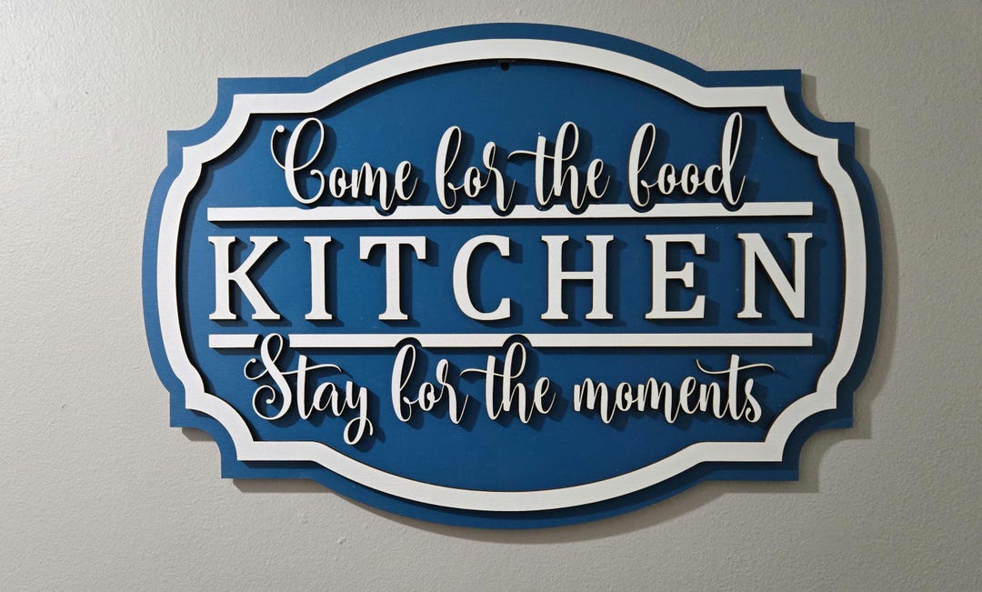 Kitchen Digital Sign Plus Bonus File - Etsy