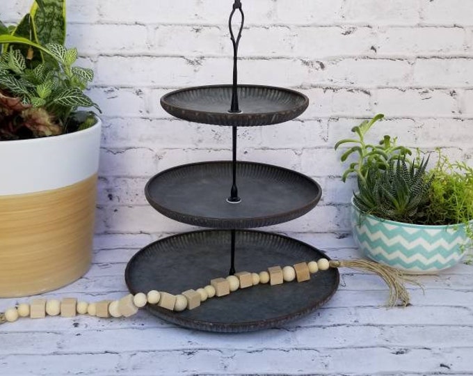 Metal 3 Tier Tray - Etsy
