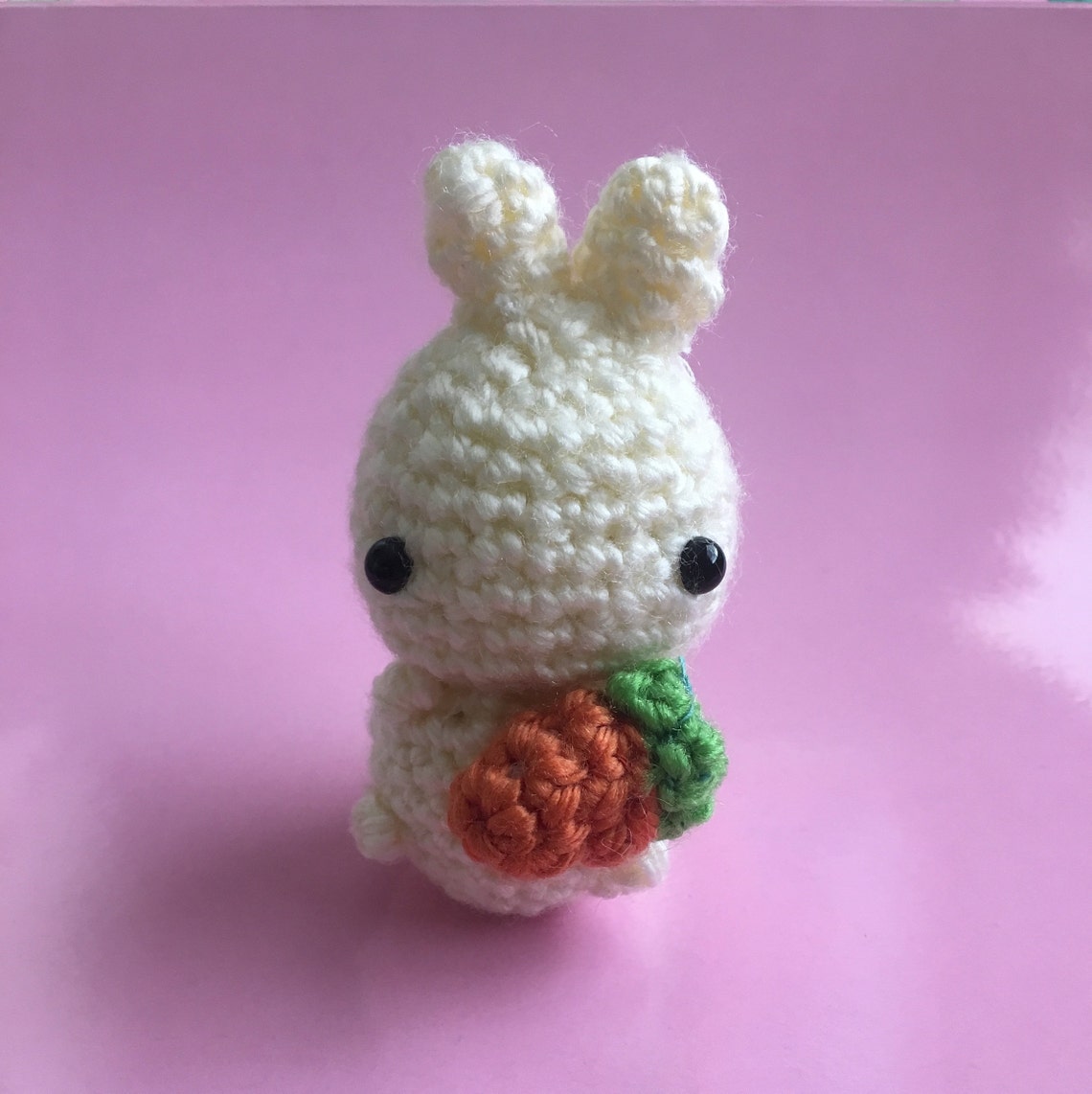 Amigurumi Bunny Bunny Keychain Bunny Plush Kawaii Bunny - Etsy