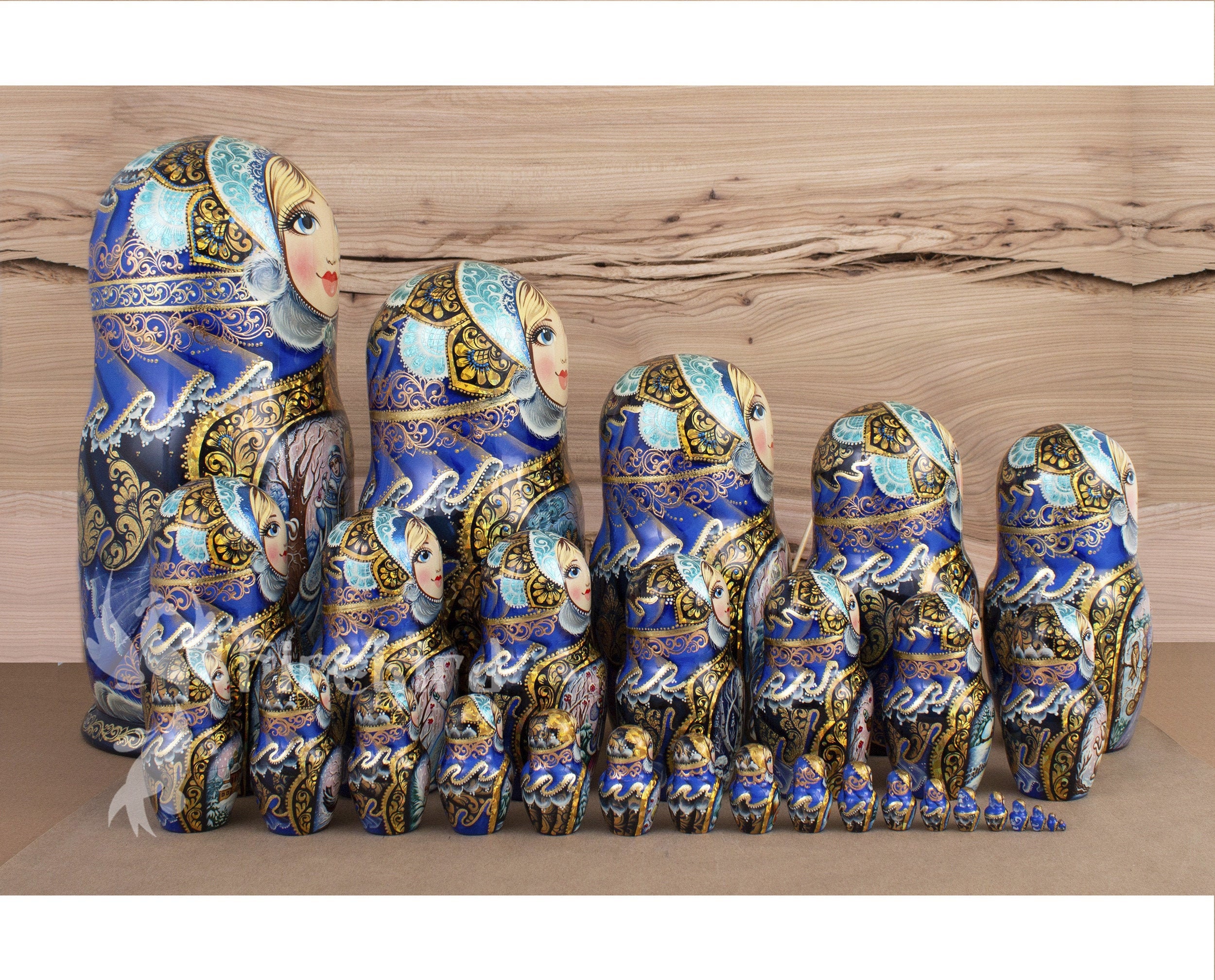 30 pieces big nesting dolls Custom nesting dolls Russian doll | Etsy