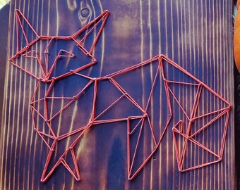 Fox string art | Etsy