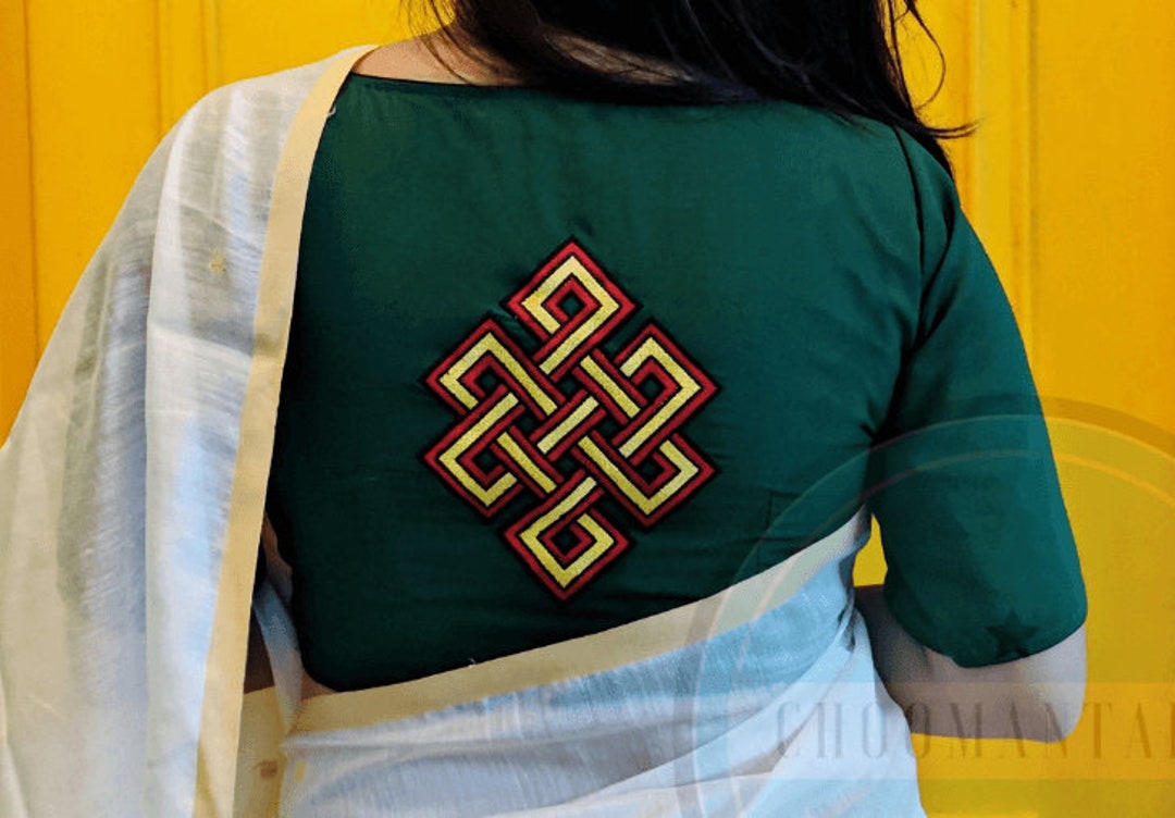 Indian Traditional Handcraft Embroidered Cotton Stitched Readymade ...