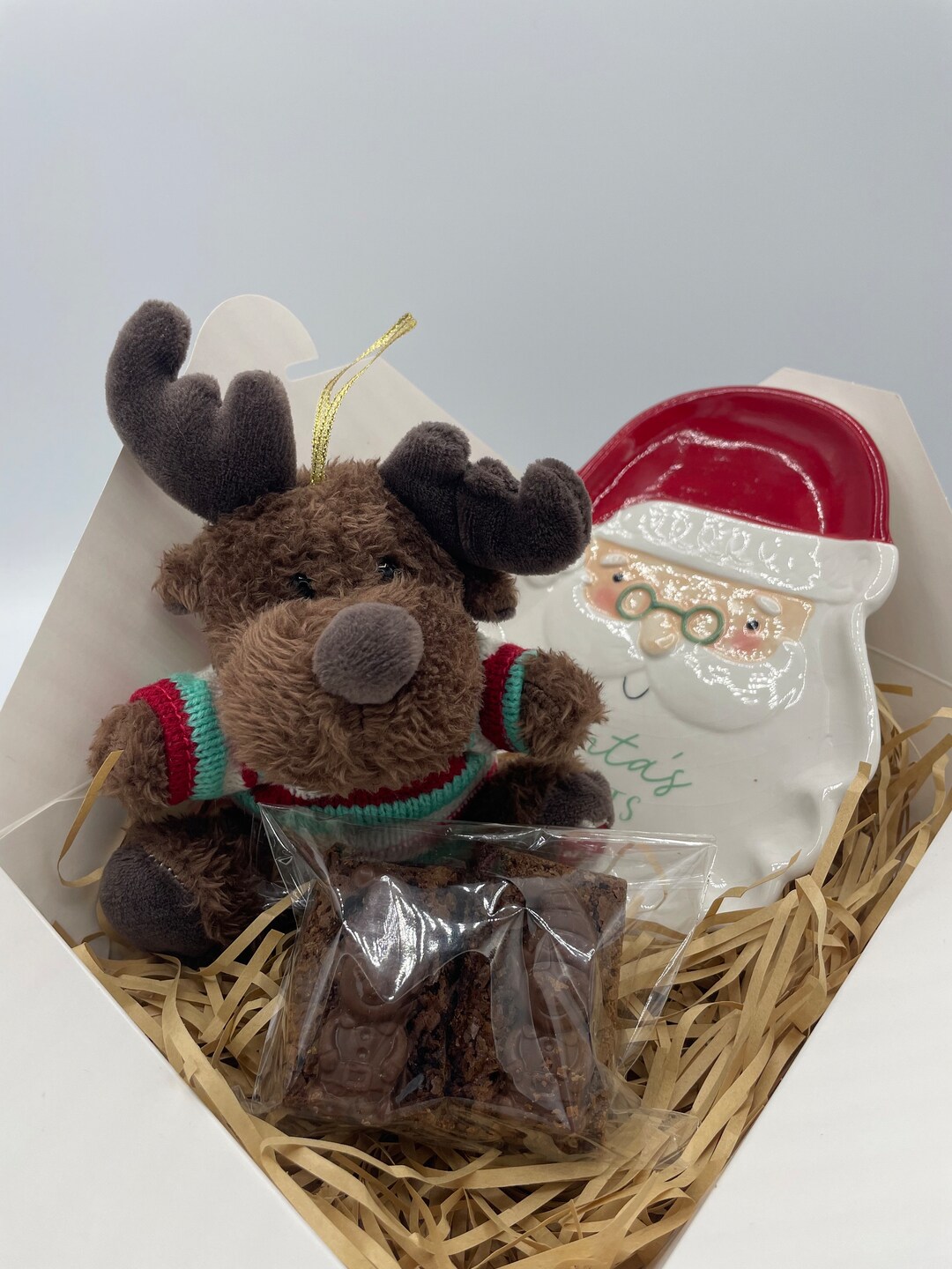 Cuddle Soft Toy Christmas Treat Chocolate Treat Box With - Etsy