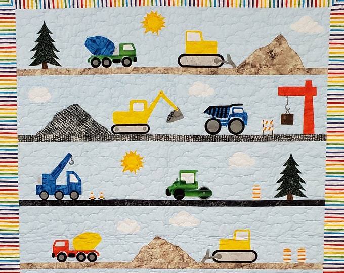 Conor's Construction Site Pattern - Etsy