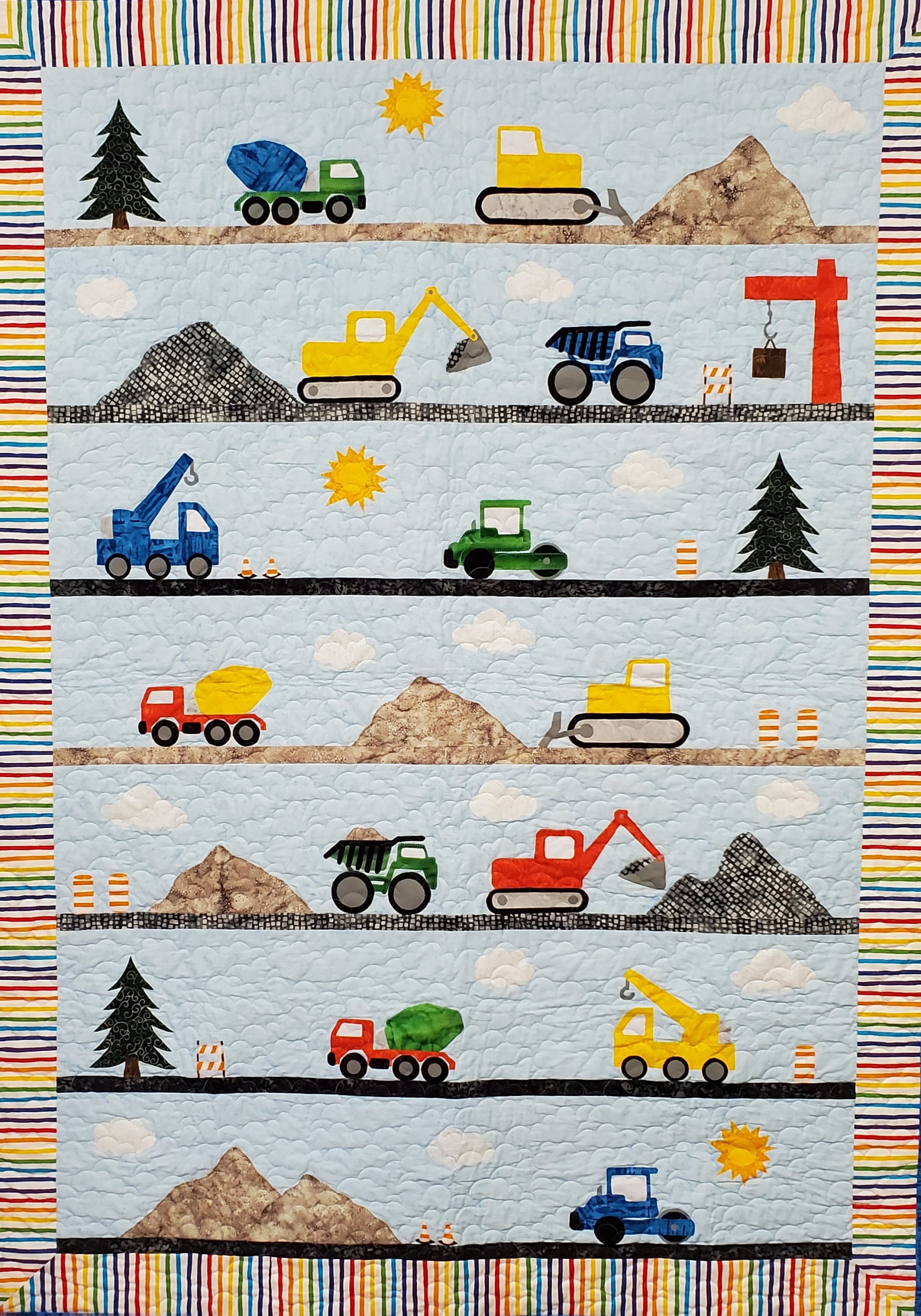 Conor's Construction Site Pattern - Etsy