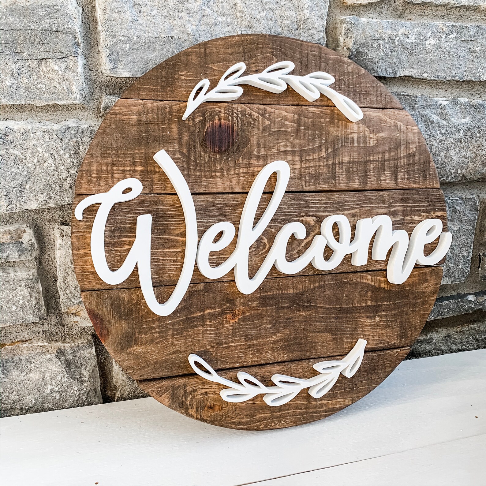 Welcome Sign / Rustic Welcome Sign / Welcome Home Decor | Etsy