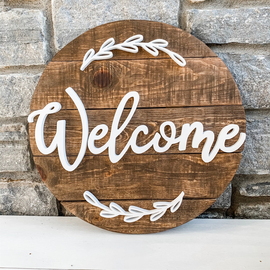 Welcome Sign / Rustic Welcome Sign / Welcome Home Decor | Etsy