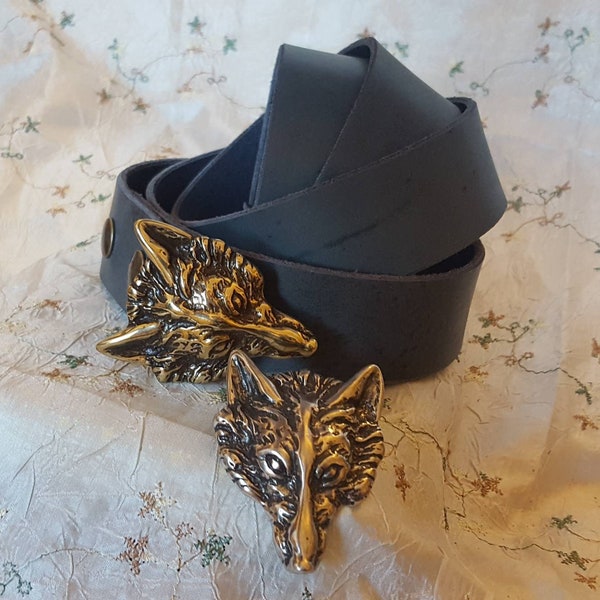 Wolf Belt Buckle - Etsy