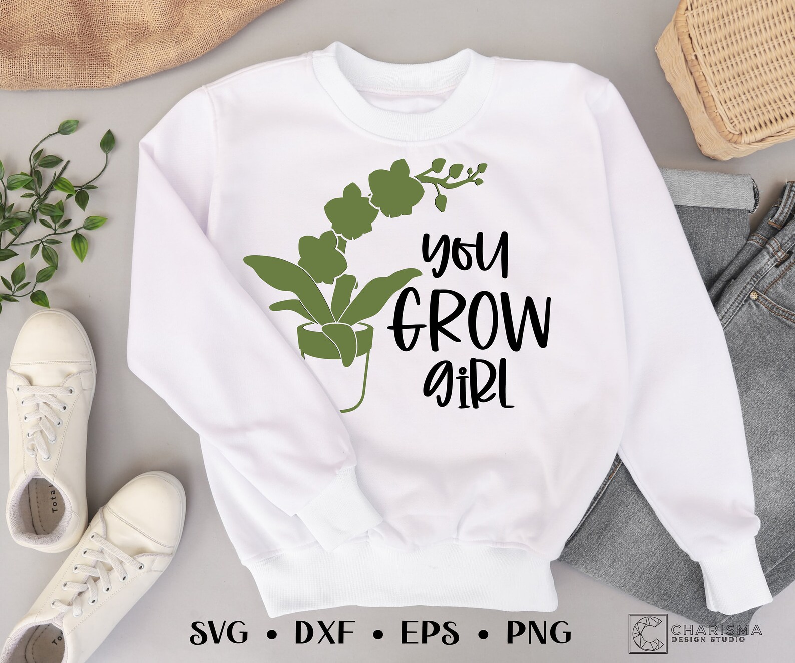 You Grow Girl SVG, Growth Emotional Encouragement, Grow Girl Svg, Plant ...