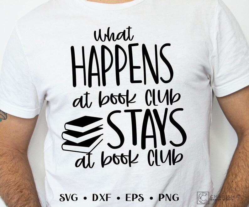 Book Club Humor SVG: Reading Lover Decor (digital Download) - Etsy