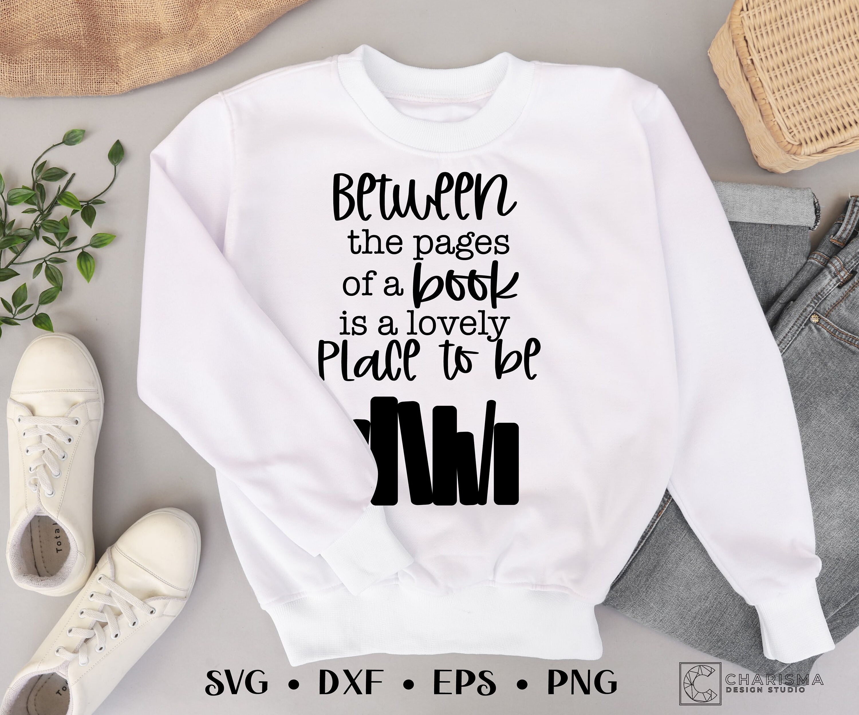 Between the Pages of a Book SVG, Quote SVG, Reading Lover, Home Decor ...