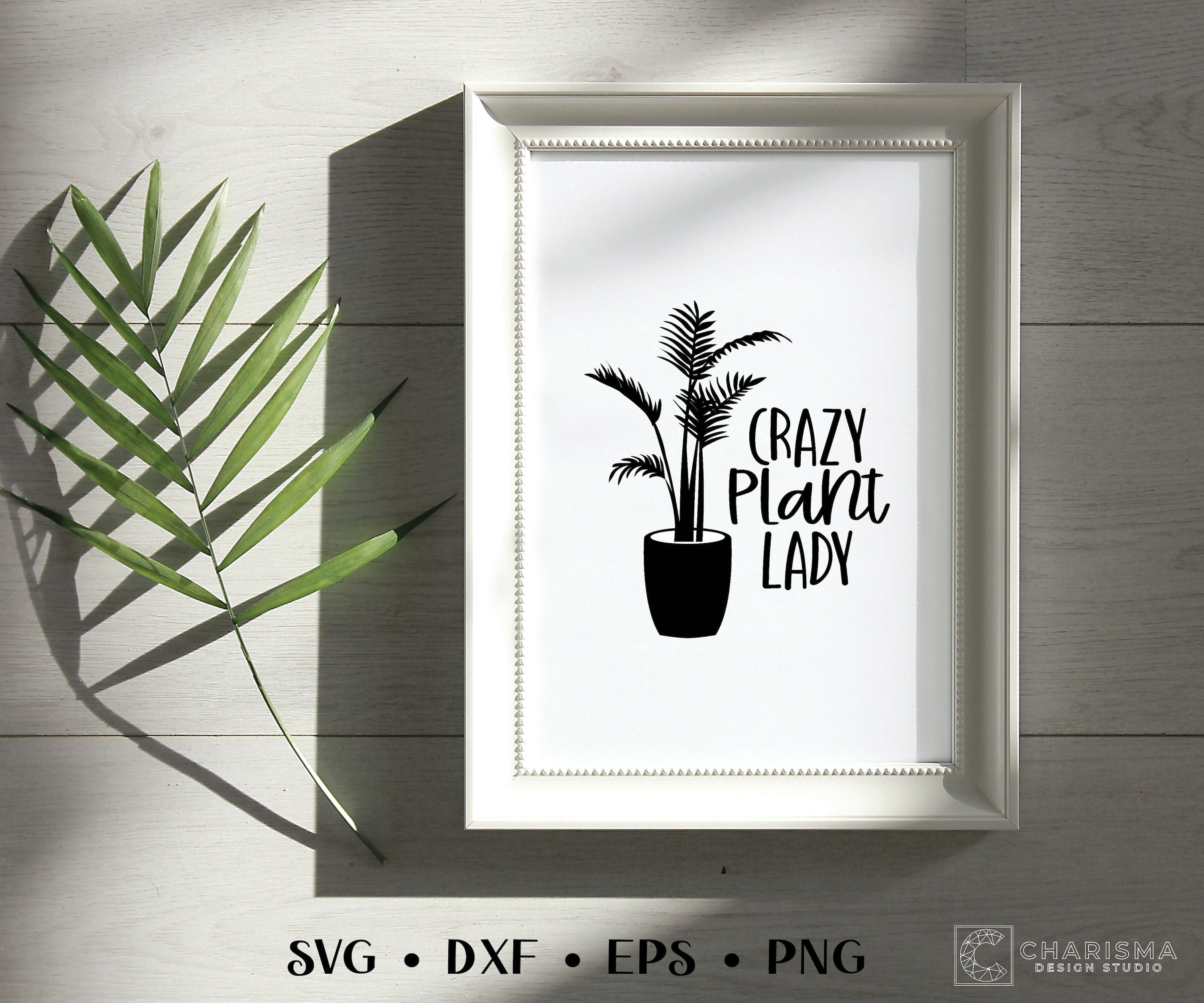 Crazy Plant Lady SVG, Humorous SVG, Plants, Funny, Funny Saying Svg ...