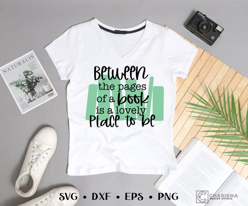 Between the Pages of a Book SVG, Quote SVG, Reading Lover, Home Decor ...