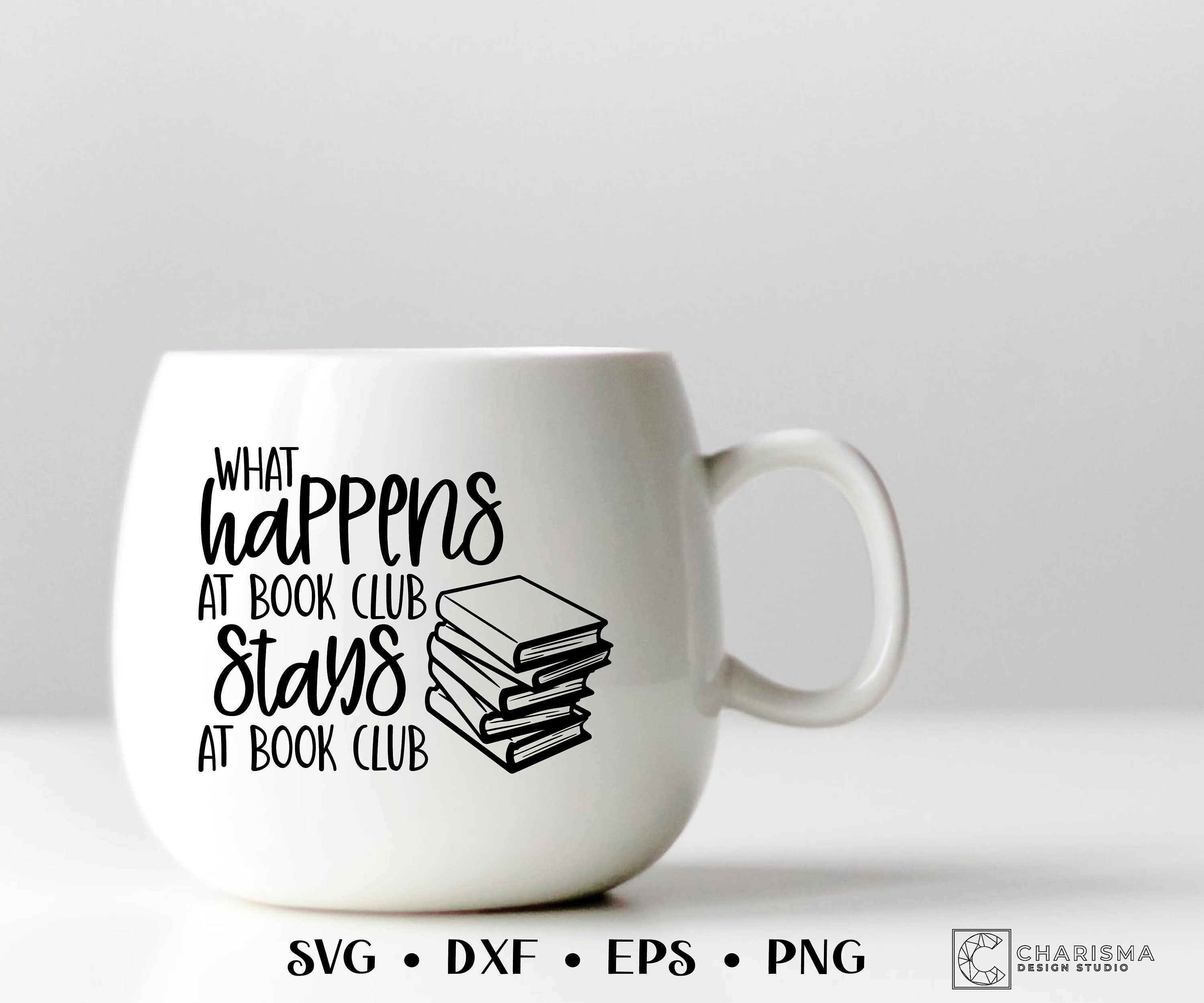 Book Club Humor SVG: Reading Lover Decor (digital Download) - Etsy