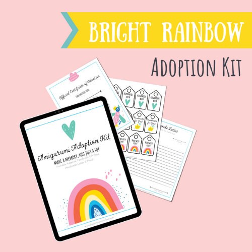 Amigurumi Adoption Kit Bundle - Etsy