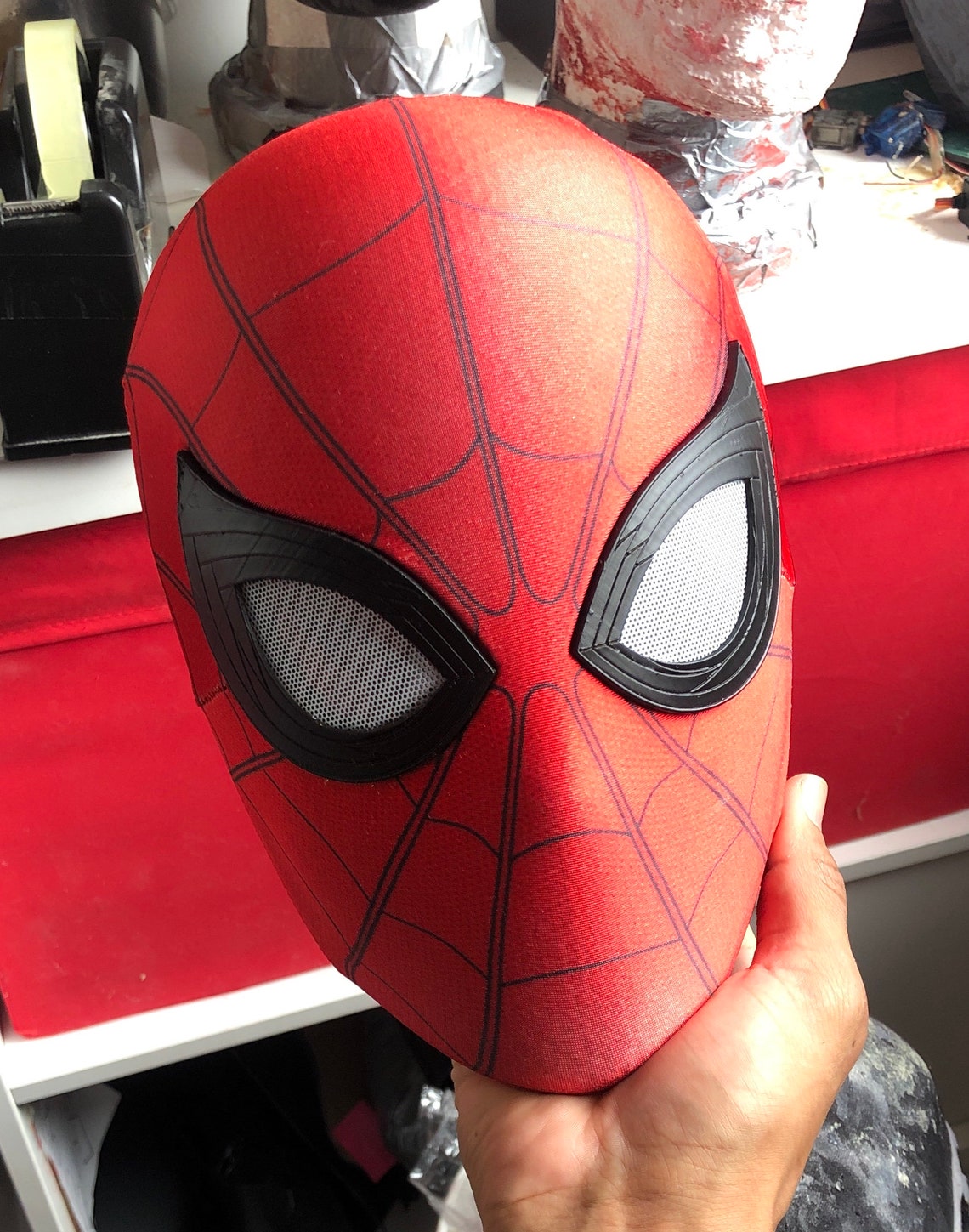 MCU Style Mask With 3D Printed Faceshell | Etsy