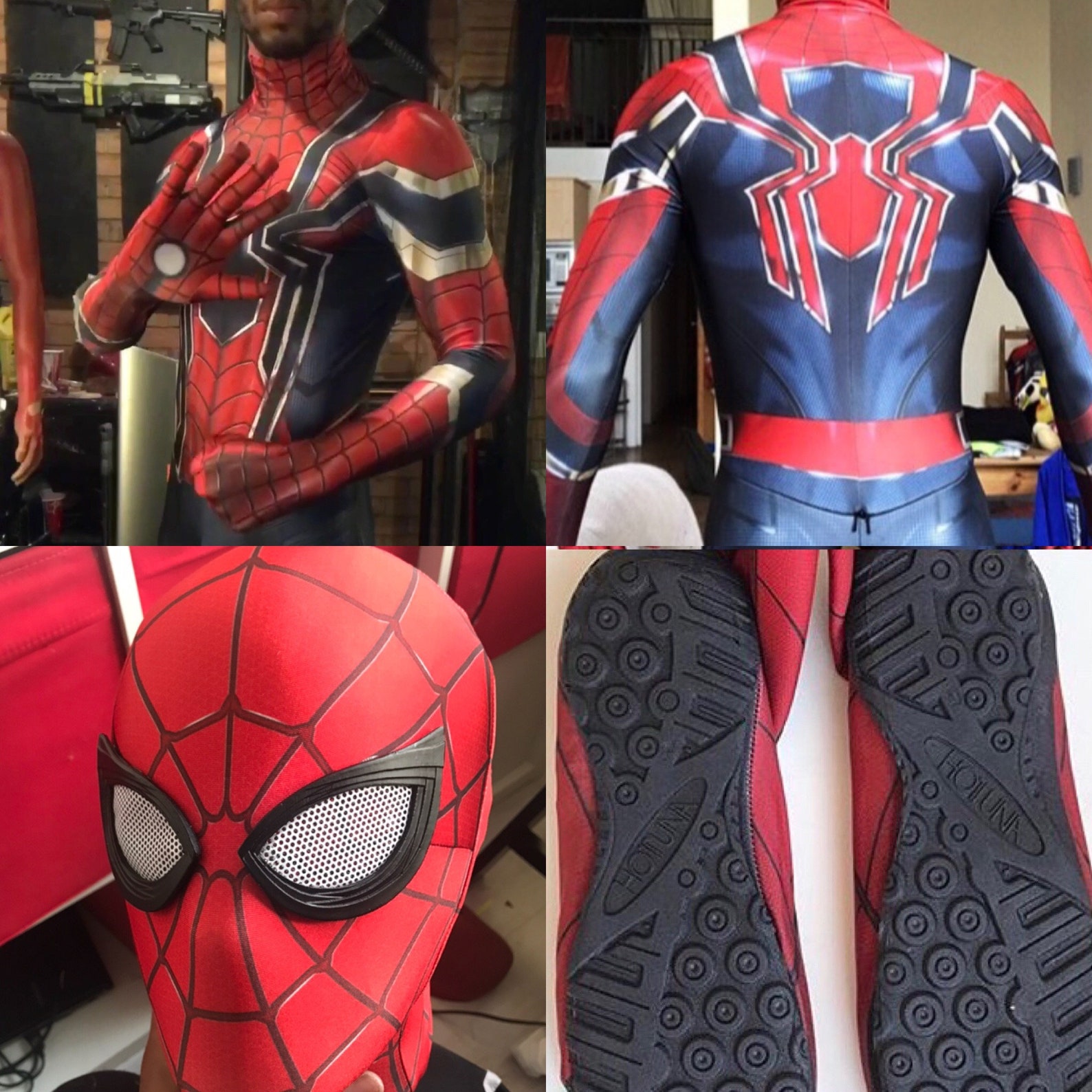 Spider-man Suit Infinity War Iron Spider Basic - Etsy