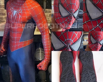 Spider-man Sam Raimi Suit! | Fully Puffy Painted! - Etsy