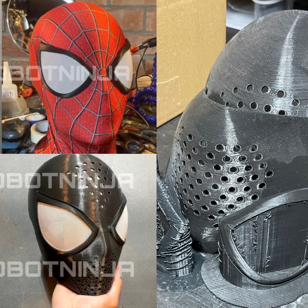 Spider-man Faceshell KIT TASM2 Style 3D Printed - Etsy