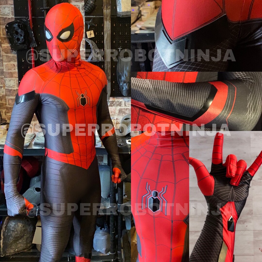 Spider-man Suit + Faceshell - No Way Home - UPGRADED - Etsy